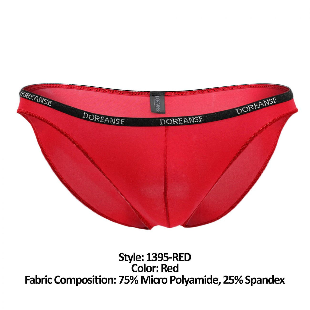 Doreanse 1395-RED Aire Bikini Color Red - Pikante Underwear