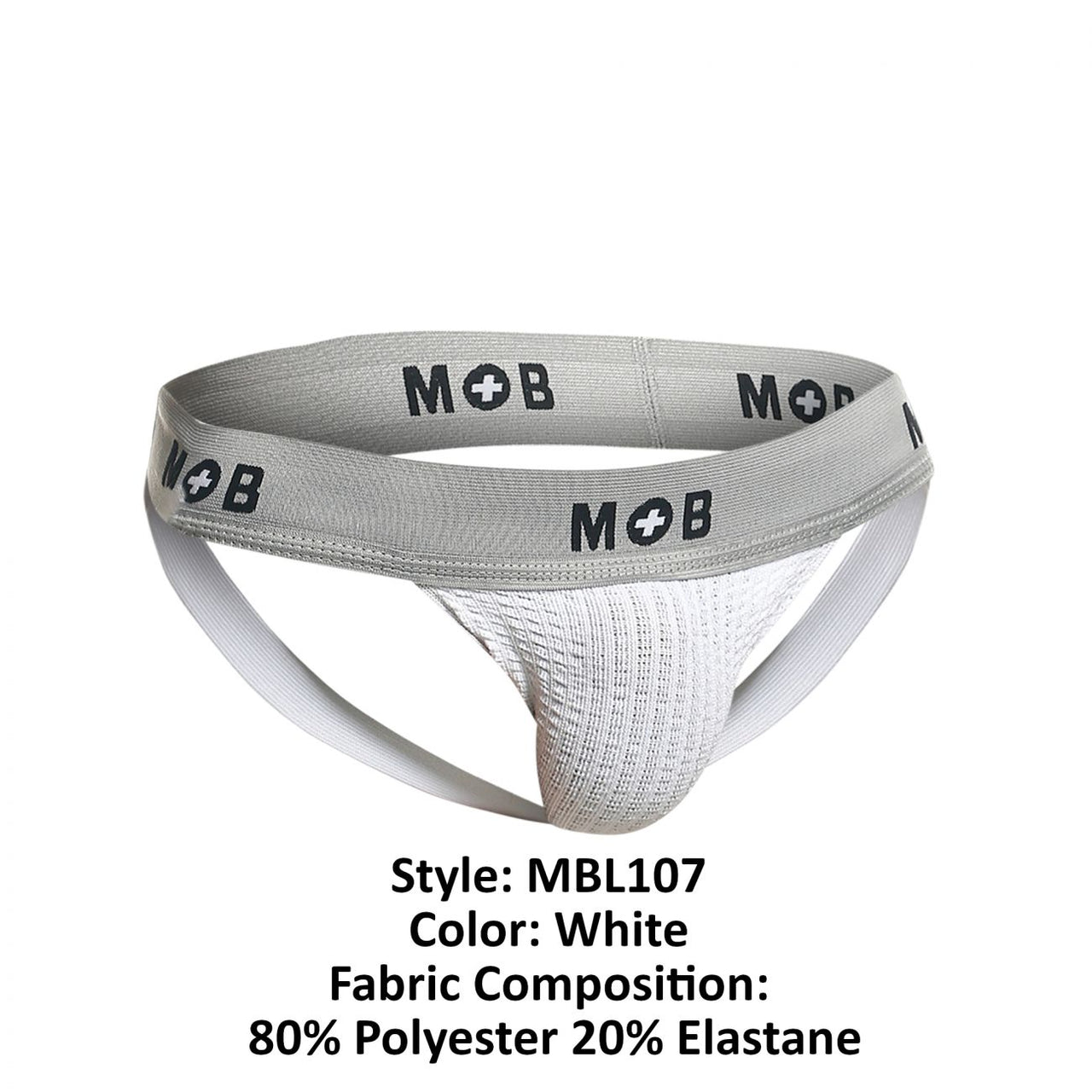 MaleBasics MBL107 MOB Classic Fetish Jock 3 Inches Jockstrap Color ...