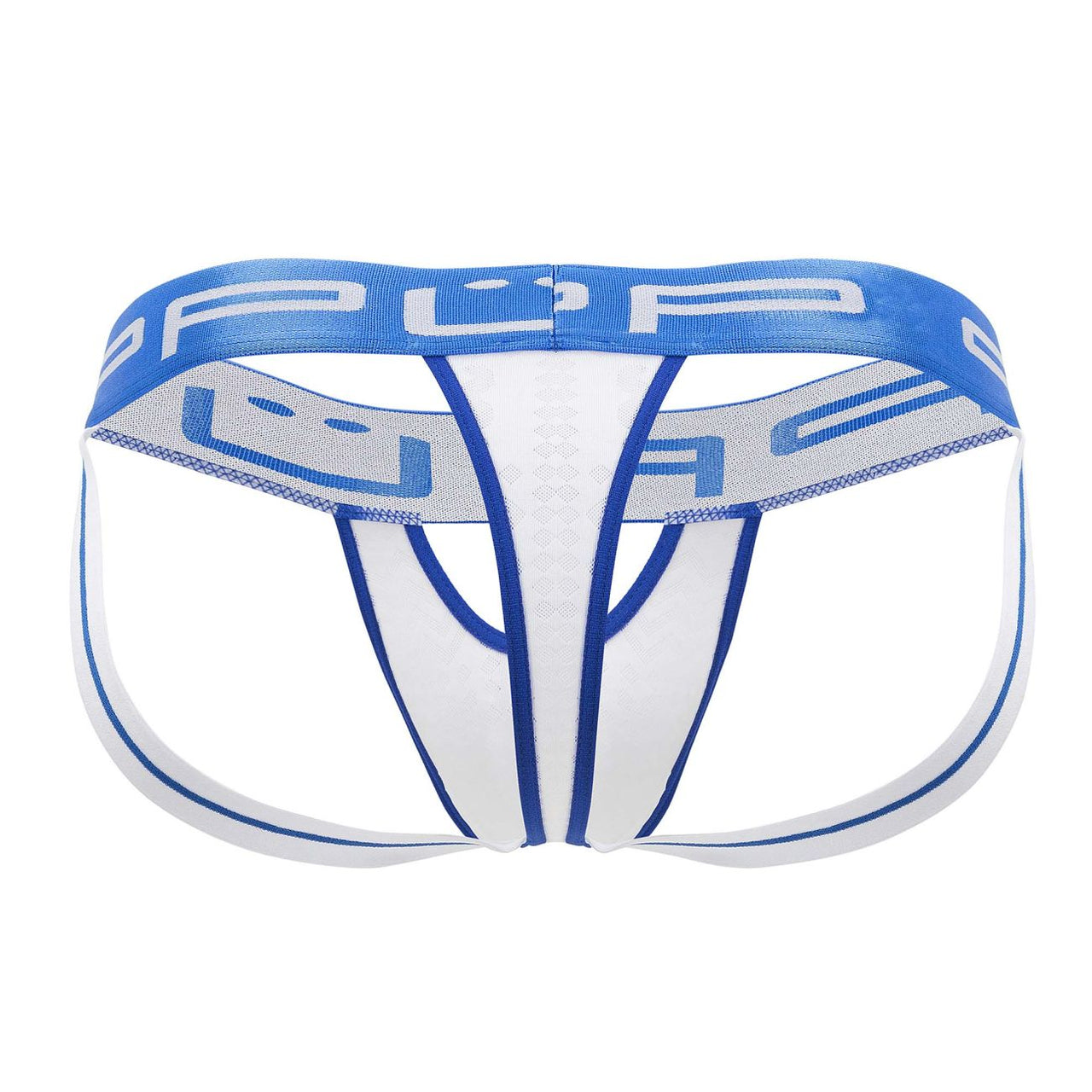 PPU 2313 Peek-a-boo Jockstrap Color White - Pikante Underwear